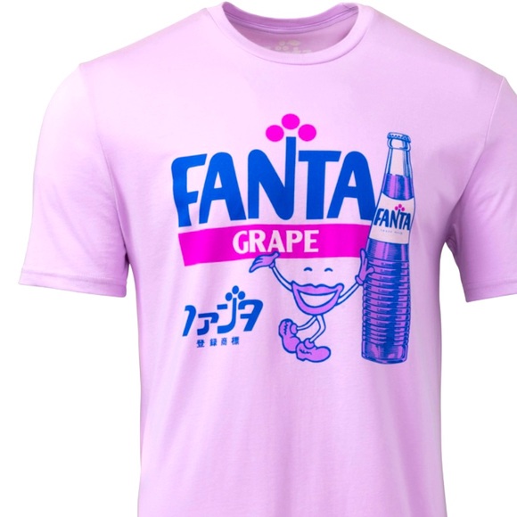 Fanta by Coca Cola | Shirts | Fanta Grape Stripe Unisex Tee By Coca ...